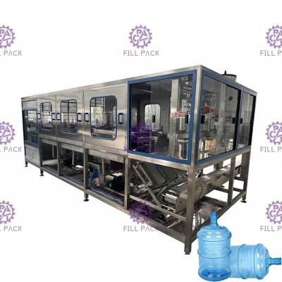 China 450BPH 5 Gallon Bottle Filling Machine with PLC Control - 18.9L Capacity, 380V Operation for sale