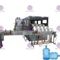 China SUS304 5 Gallon Water Bottling Machine - 600BPH Automatic Production Line with 380V 3-Phase Power for sale
