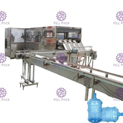 China 600BPH Automatic 3-5 Gallon Water Bottling Machine for 276×490mm Jars - SUS304 Stainless Steel for sale