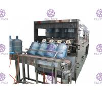 China SS304 20 Liter Jar Filling Machine with Labeling System - 600 Bottles/Hour Capacity, 22KW Power for sale