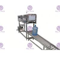 China SS304 20 Liter Jar Filling Machine with Labeling System - 600 Bottles/Hour Capacity, 22KW Power for sale