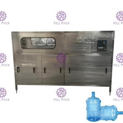 China Roller Conveyor Barrel Water Filling Machine 120 BPH with 3100mm Length and 400kg Weight for sale