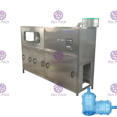 China 100BPH 3 Gallon Water Filling Production Line With Overflow Valve for sale