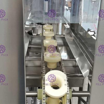 China SUS304 100BPH 5 Gallon Water Filling Machine With One Decapping Head for sale