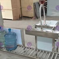 China Monoblock Bottle Water Plc 5 Gallon Filling Machine With Overflow Valve for sale