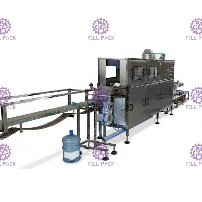 China 1.75KW 100 Bottles Per Hour Gallon Water Filling Machine with 3 Gallon Capacity and Stainless Steel 304 Construction for sale