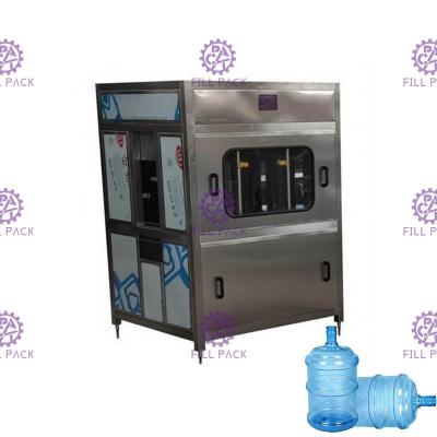 China 450BPH Linear 5 Gallon External Bottle Washer for sale