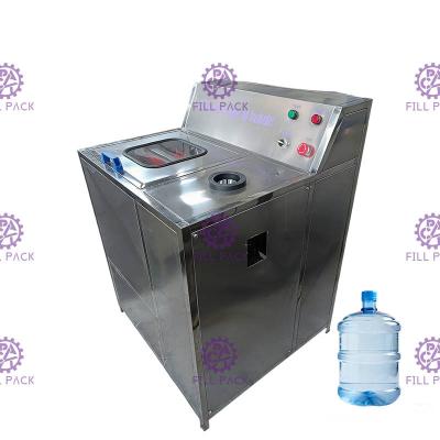 China Semi-Auto Decapper and Brush Washer for 3-5 Gallon Bottles | 100-200 BPH Capacity | 900×900×1250mm Dimensions for sale