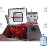 China BS-1 Semi-Automatic 5 Gallon Bucket Washer with Cap Removal - 200 BPH Capacity, 0.55kW Motor for sale