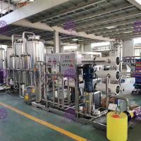 China 8040 Membrane 8TPH Reverse Osmosis Water Treatment Machine - 8000LPH Capacity with 98% Desalination Ratio for sale