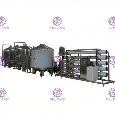 China 9000LPH UF Hollow Fibre Ultra Water Treatment Machine System With UF 4040 Membrane for sale