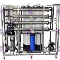 China 500 LPH 220V Reverse Osmosis Water Treatment System with 4040 Membrane for Industrial Drinking Water Production for sale