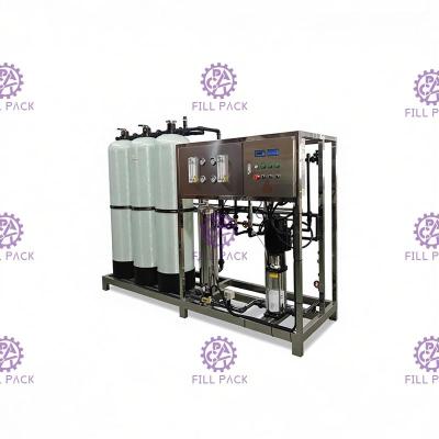 China 1.0KW 2TPH Reverse Osmosis Water Treatment Machine with UF System and FRP Filter for Industrial Water Purification for sale