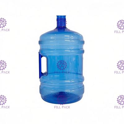 China 18.9L 5 Gallon PET Drinking Water Bottle with Handle - Recyclable Blue Container for Bulk Storage for sale