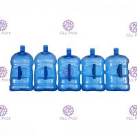 China 18.9L 5 Gallon PET Drinking Water Bottle with Handle - Recyclable Blue Container for Bulk Storage for sale