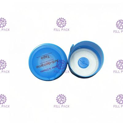 China One Piece Pure Water Bucket 55mm Pe Gallon Bottle Cap With Customized Labels for sale