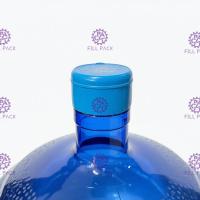 China One Piece Pure Water Bucket 55mm Pe Gallon Bottle Cap With Customized Labels for sale