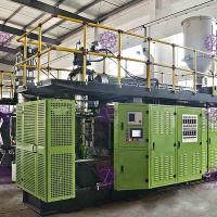 China Automatic PC Gallon Bottle Extrusion Blow Molding Machine 82mm HDPE Drum System 50BPH 20L Capacity for sale