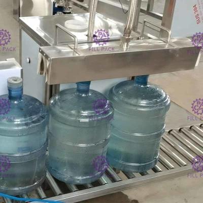 China Stainless Steel 304 Bottle Label Shrink Machine for 3-5 Gallon Containers with 0-300 BPH Speed and 600x600x1000mm Dimensions for sale