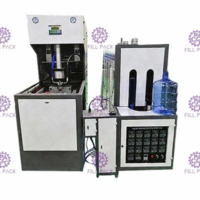 China Semi-Automatic 20L PET Bottle Blowing Machine - 120BPH Capacity, 25KW Motor for Industrial Water Container Production for sale