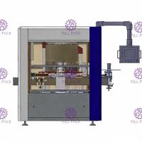 China Rotary OPP Bottle Labeller Hot Glue Melt Labeling Machine equipment Label Applicator for Plastic Bottle Water Factory for sale