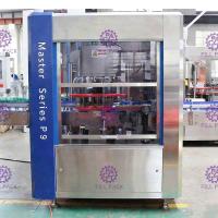 China Rotary OPP Bottle Labeller Hot Glue Melt Labeling Machine equipment Label Applicator for Plastic Bottle Water Factory for sale