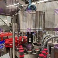 China Rotary OPP Bottle Labeller Hot Glue Melt Labeling Machine equipment Label Applicator for Plastic Bottle Water Factory for sale