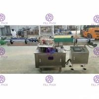 China 3000BPH Cold Glue Bottle Labeller Machine Fully Automatic Round Straight Horizontal for sale