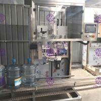 China Single Head Neck Labeling Machine 28mm Gallon Labeler 200 Bottle/min Full Automation TB-200 for sale