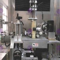 China Single Head Neck Labeling Machine 28mm Gallon Labeler 200 Bottle/min Full Automation TB-200 for sale