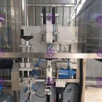 China Single Head Neck Labeling Machine 28mm Gallon Labeler 200 Bottle/min Full Automation TB-200 for sale
