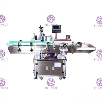 China SUS304 Round Bottle Labeling Machine - 20 pcs/min Capacity, ±1mm Accuracy for 3-5 Gallon Bottles for sale