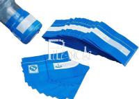 China Custom PVC Heat Shrink Label for 5-Gallon Water Bottle Caps - 95x80mm Size, 80 Micron Thickness for sale