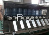 China 1200BPH Mineral Water Bottling Machine with 8 Filling Heads for 3-5 Gallon Containers for sale