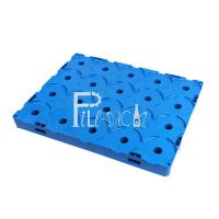 China HDPE 5-Gallon Bottle Pallet 1360x1095mm with 1.3T Static Load and 0.5T Dynamic Capacity for Water Plants for sale