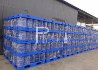China Double Sides HDPE Large Gallon Water Recycled Plastic Pallets Stackable Reversible for sale