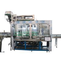 China 1000BPH Gallon Water Filling Plant for 3/5 Gallon 20L Barrel Production Line with PLC Control for sale
