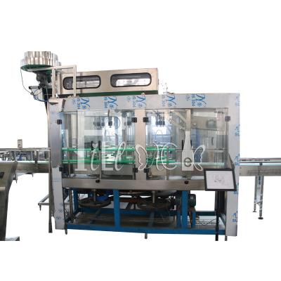 China 1000BPH Gallon Water Filling Plant for 3/5 Gallon 20L Barrel Production Line with PLC Control for sale