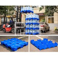 China 5 Gallon 18.9L Water Bottle Plastic Pallet - 1080×1080×180mm Size, 14.25KG Weight for Secure Storage for sale