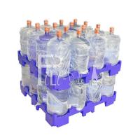 China 5 Gallon 18.9L Water Bottle Plastic Pallet - 1080×1080×180mm Size, 14.25KG Weight for Secure Storage for sale