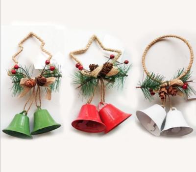 China Five-Pointed Star Shap Metal Christmas Jingle Decoration Bell for sale