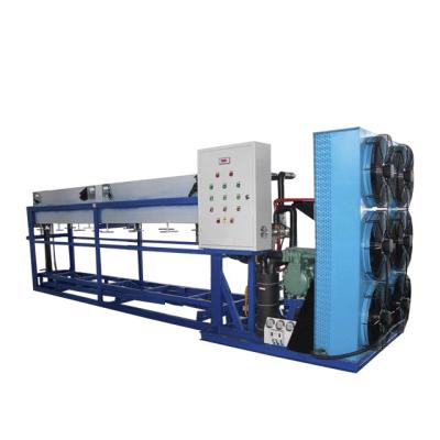 China 10KW 450kg Block Ice Machine Clear Ice Block Making Machine 1T/24h for sale
