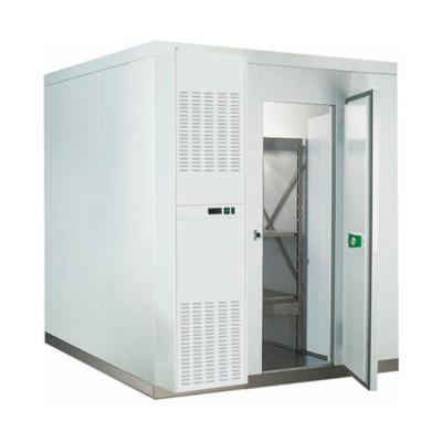 China 50mm Panel R134A Cold Storage Chiller Unit Sliding Door Modular Cold Storage Room for sale