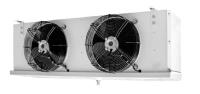 China 380mm 45KG Fan Evaporation Air Cooler Indoor Cold Room Refrigeration Unit for sale