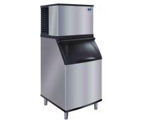 China 300kg/24h Square Cube Ice Machine Commercial Automatic Ice Cube Maker 1420W for sale