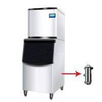 China 50kg Ice Cube Making Machine Commercial 304 Stainless Steel Ice Cube Production Machine for sale