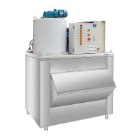 China Customized Weight Industrial Flake Ice Maker Machine With R22 / R404A / R507 Refrigerant for sale