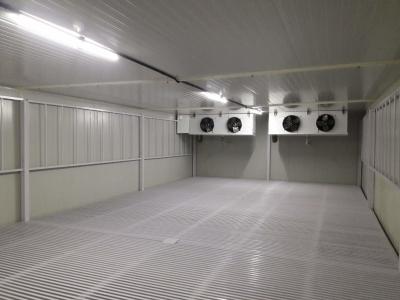 China 220V 50Hz Freezer Cold Room With R404a Refrigerant For Galvanized Color Steel Plate for sale