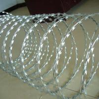 China Coil Fence Bto-10 Barbed Wire Razor Wire Galvanized Concertina for sale