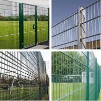China Custom H 630mm 830mm Iron 868 Double Wire Fence Hot Dip Galvanized for sale
